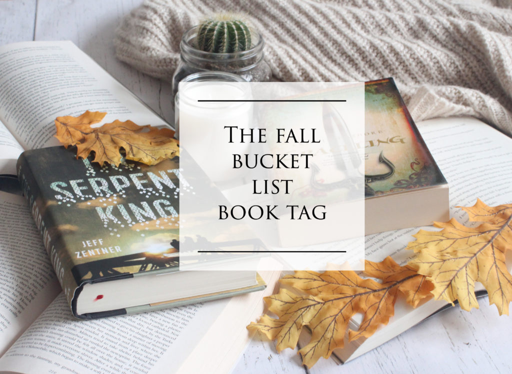 The Fall Bucket List Book Tag - Bookish Coffee Blog